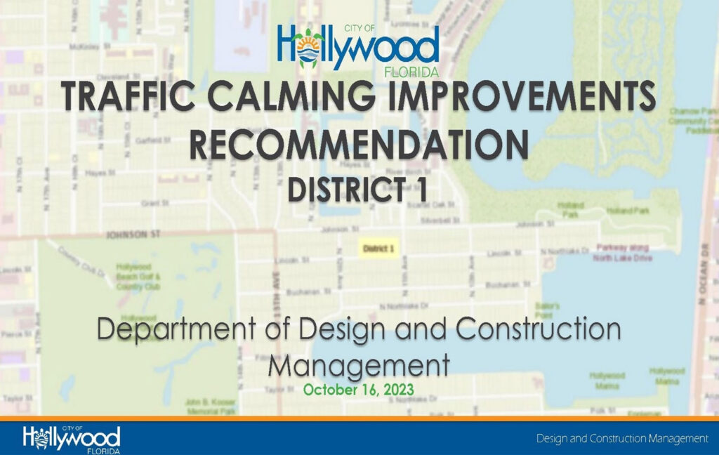 Traffic Calming & Control Project – City of Hollywood, FL
